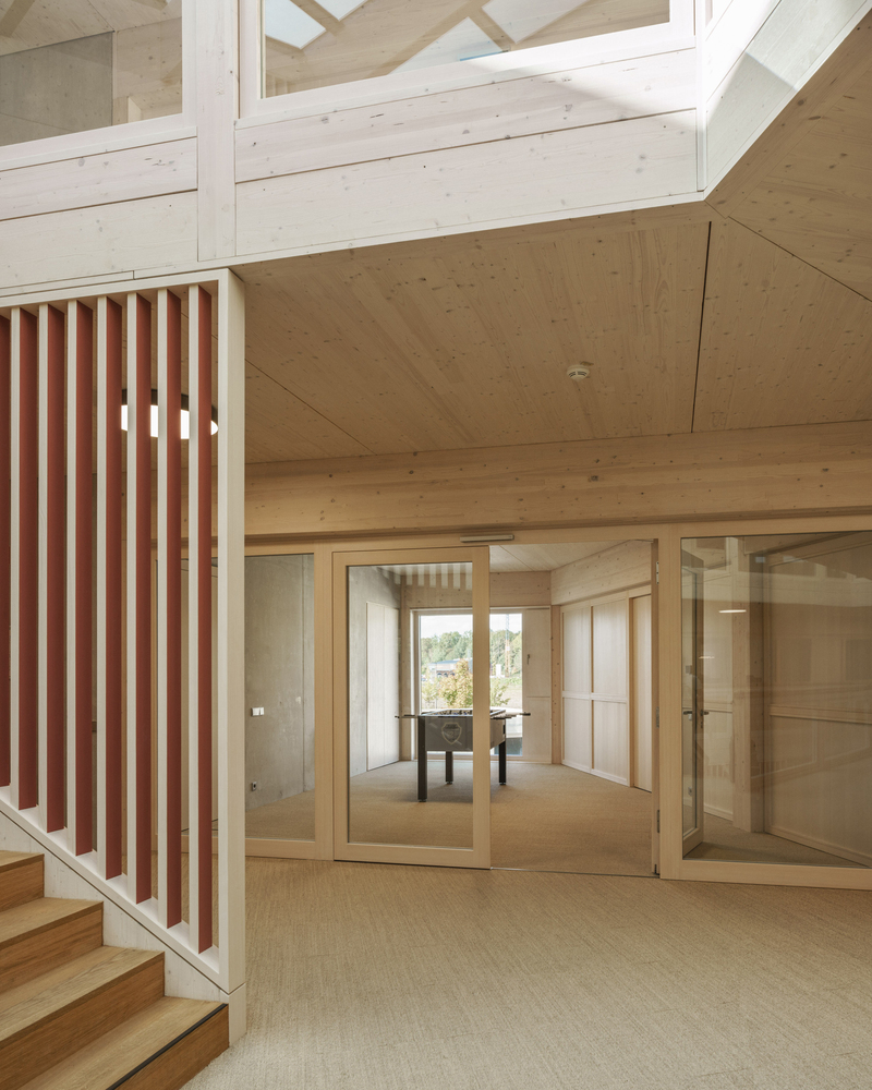 Sustainable Wooden Office Building Design: CADFEM Head Office by nbundm ...