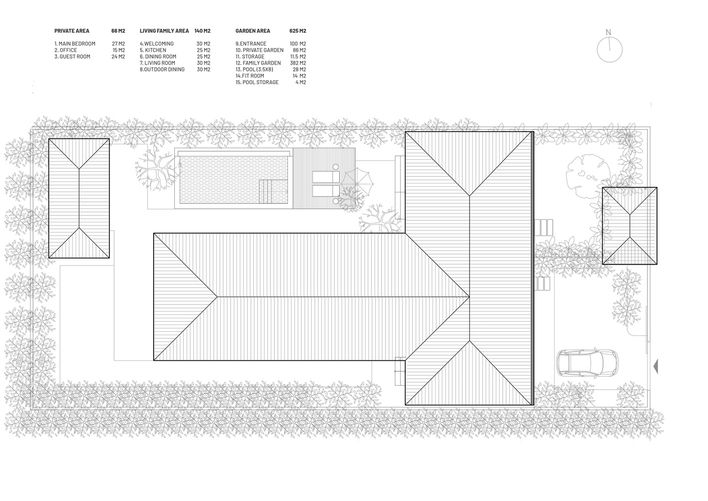 Bioclimatic Tropical Villa Design: The Sustainable Weekend Villa by T3 ...