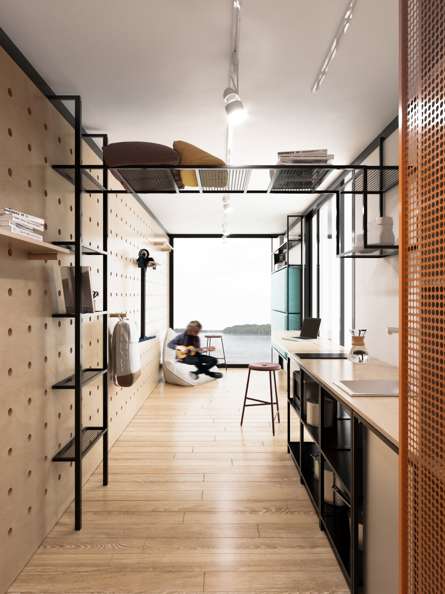 WARTA CAMP - container student housing | Conceptual Architecture Design ...