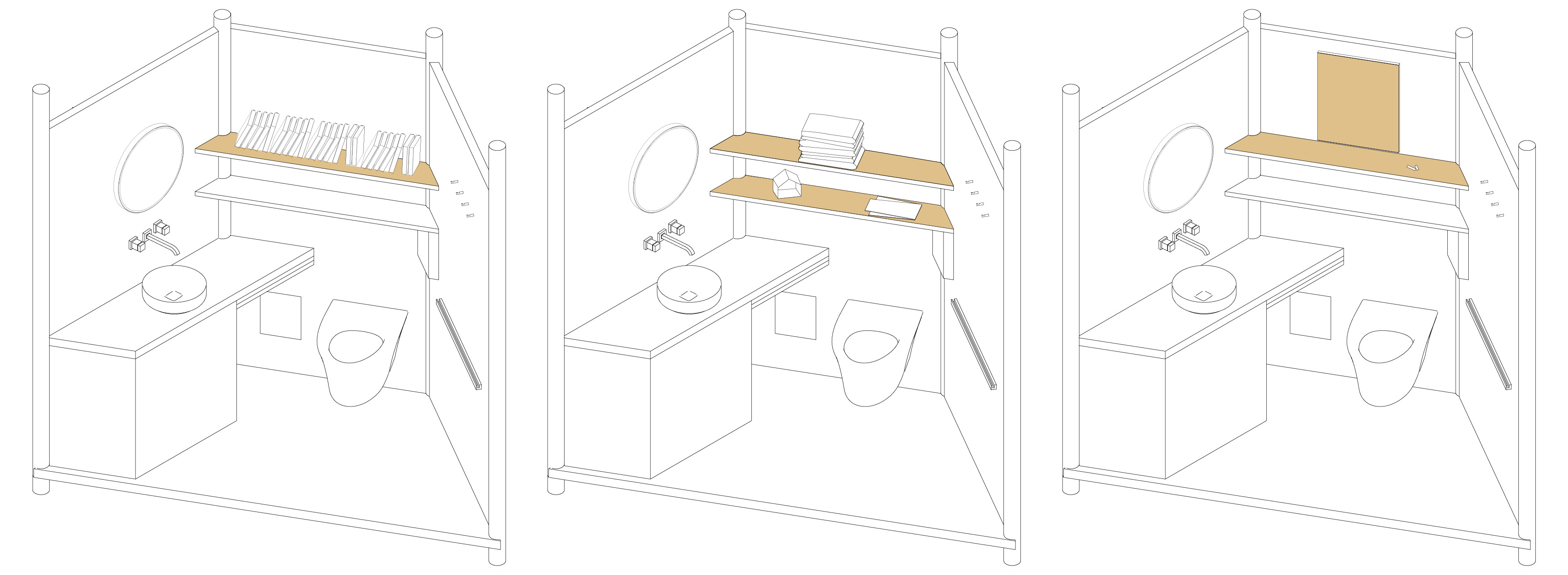 The Library Toilets | Space Architecture Story