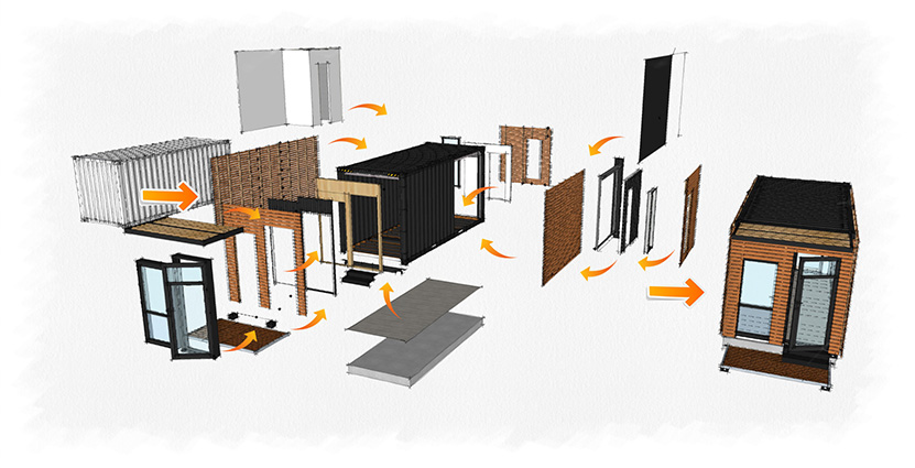 How to reuse containers to create affordable living spaces ...