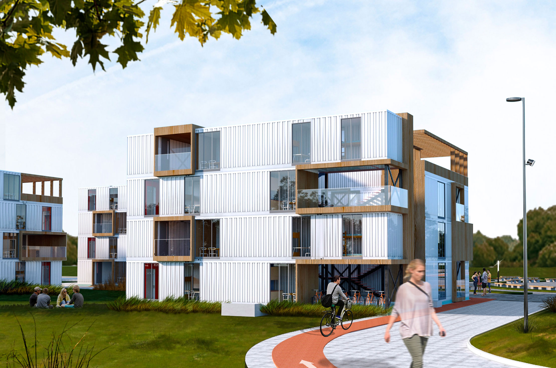 Container City | Conceptual Architecture Design Process