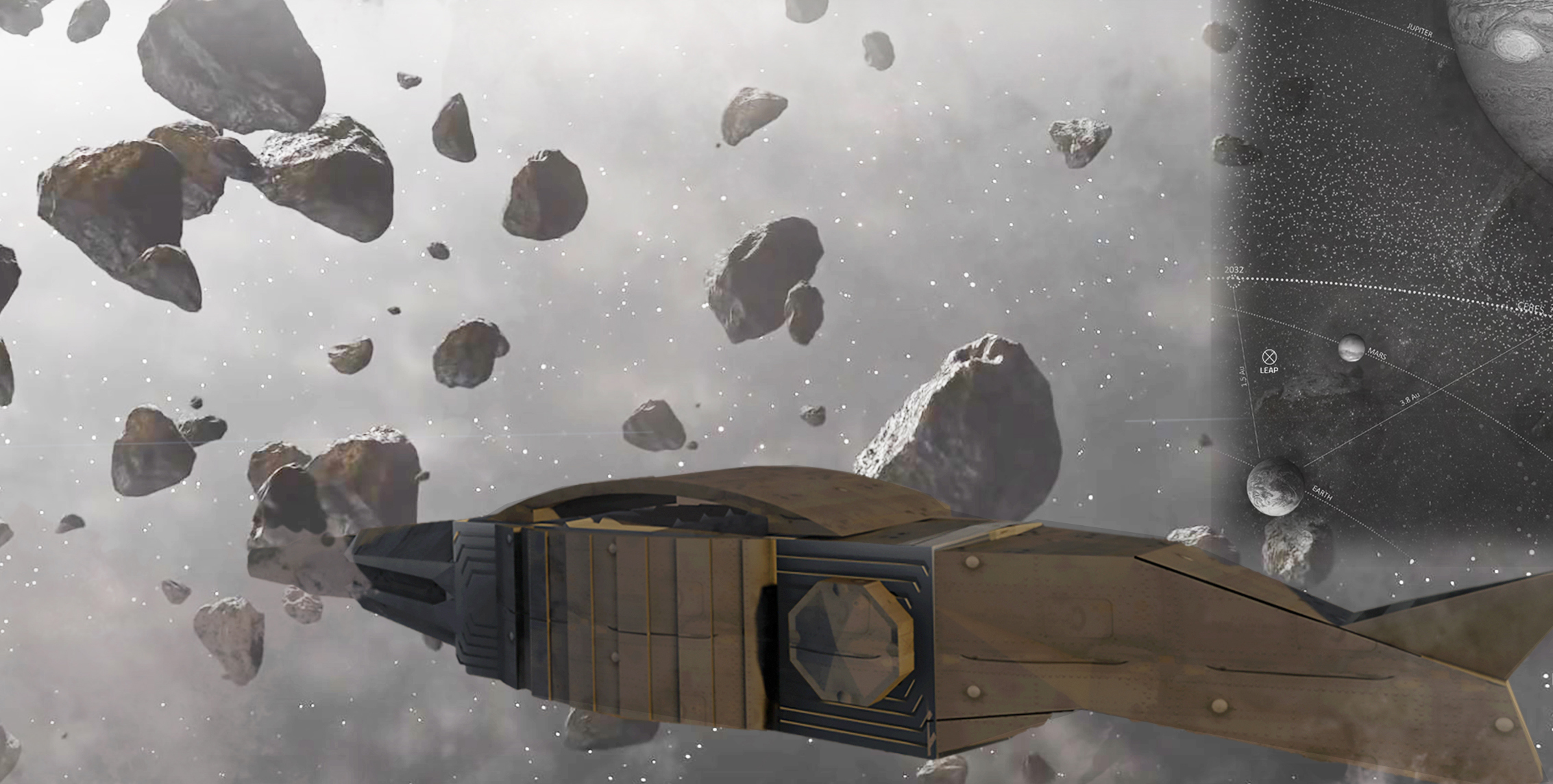 Designing space habitat for "Astro Miners" | Space Architecture Results