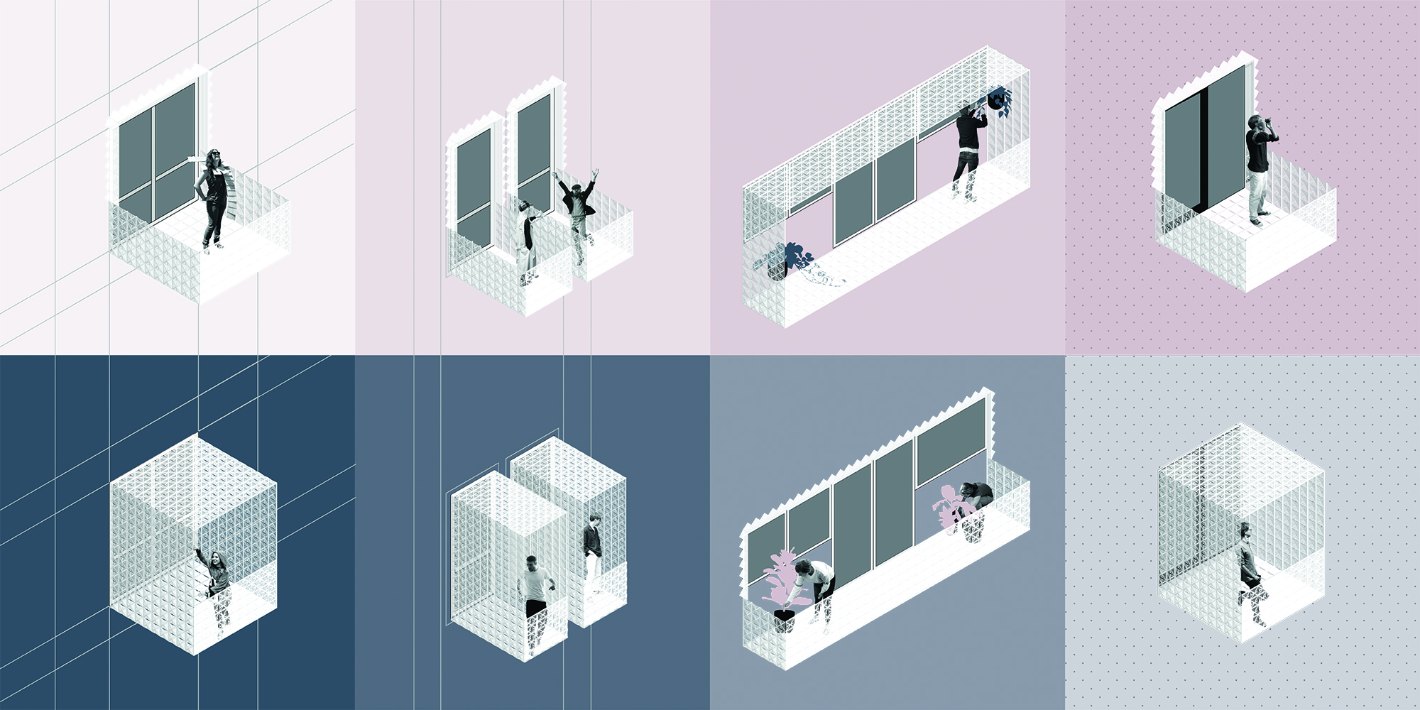 Bringing Modularity to Balconies. | Concept Architecture Results