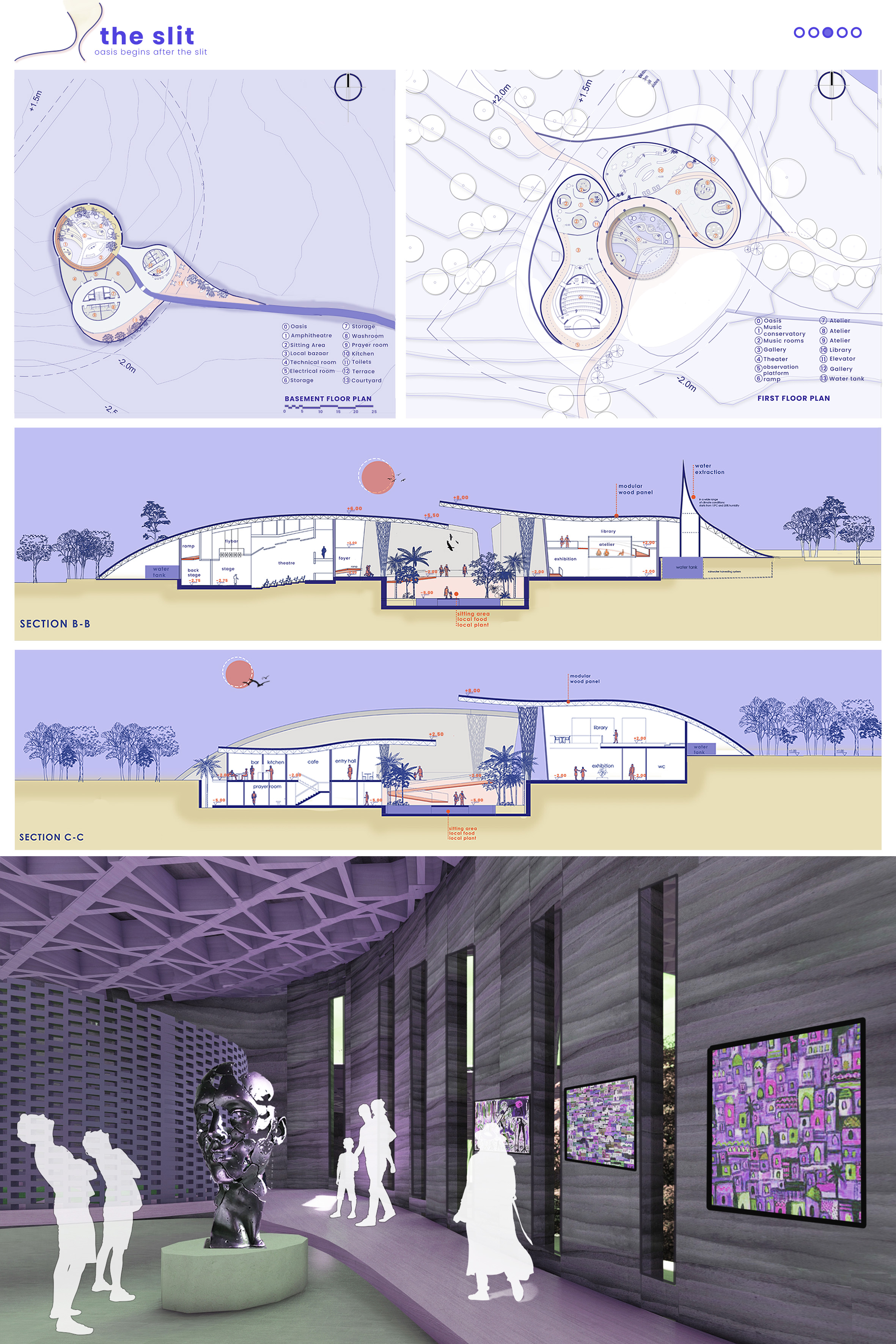 The Oasis Cultural Center - An energy-efficient cultural hub | Cultural ...