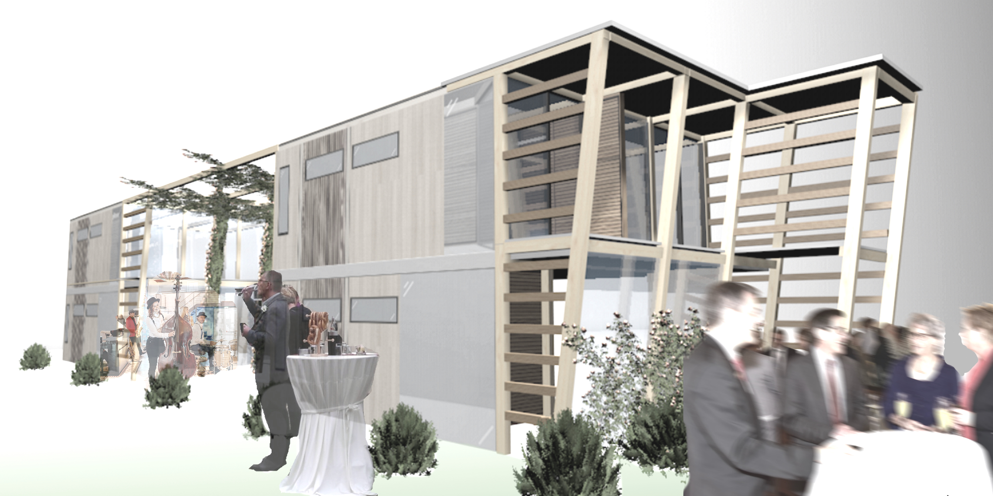 Timber housing in Amsterdam: Designers explore wood to unite modern ...