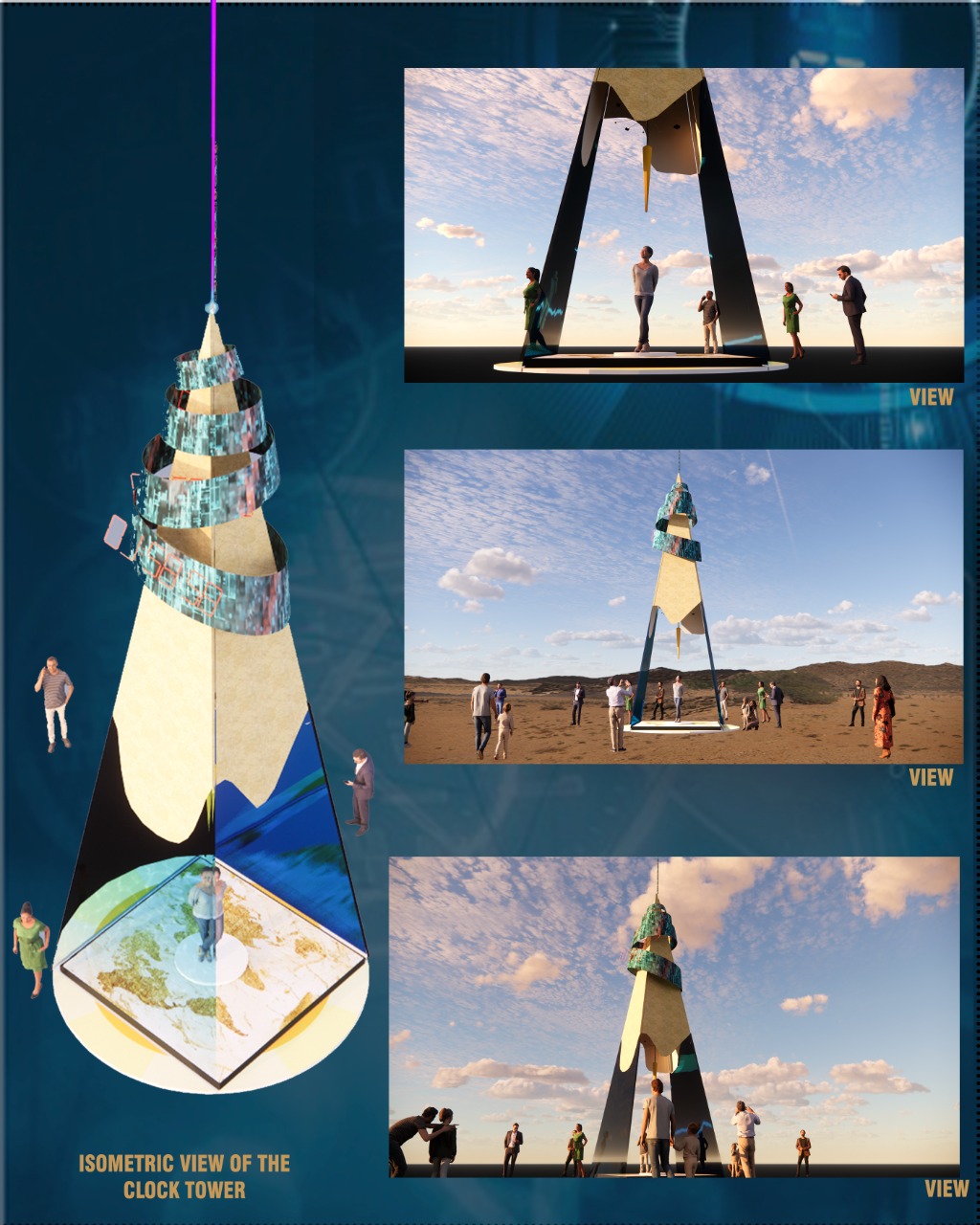 A Pulsating Modern Clock Tower | Urban Design Results