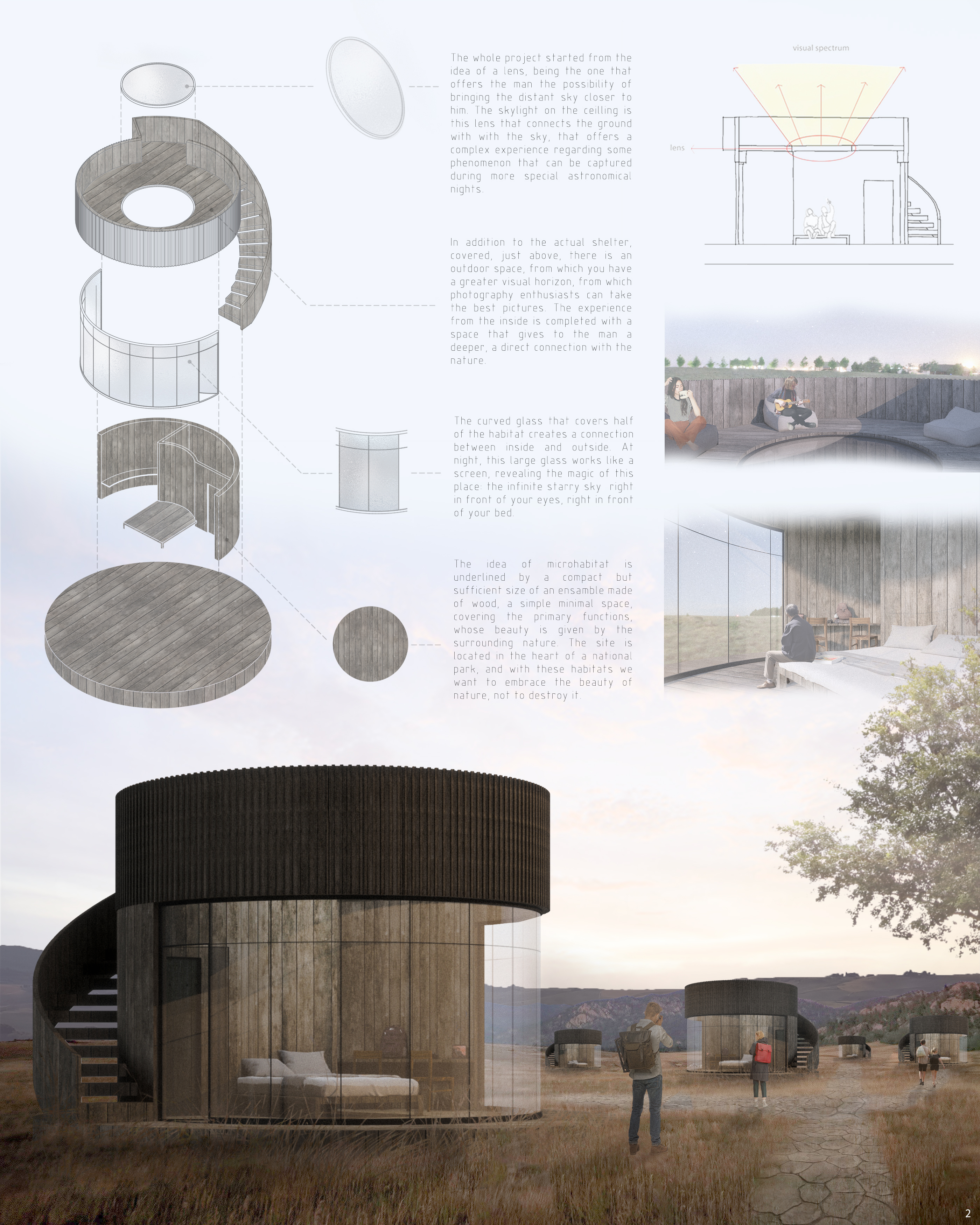 Astro tourism: Architects design an observatory pavilion for night sky ...