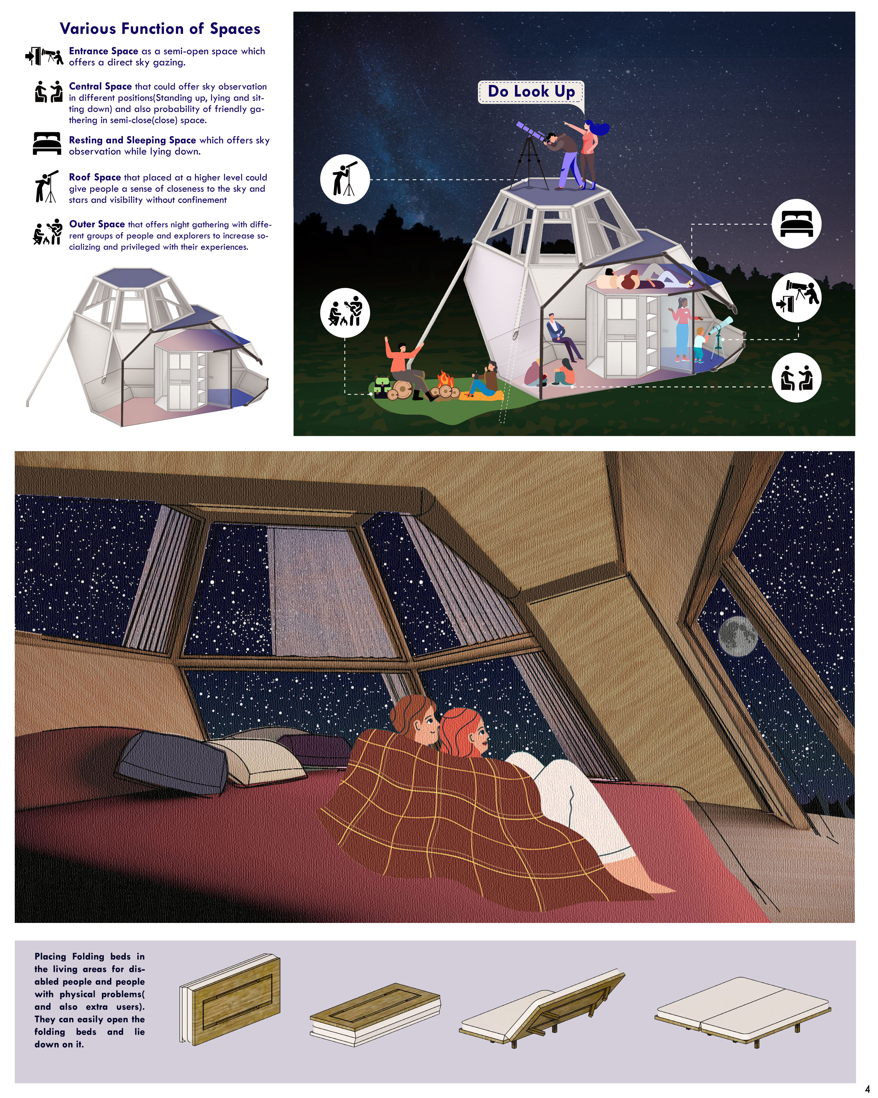 Astro tourism: Architects design an observatory pavilion for night sky ...