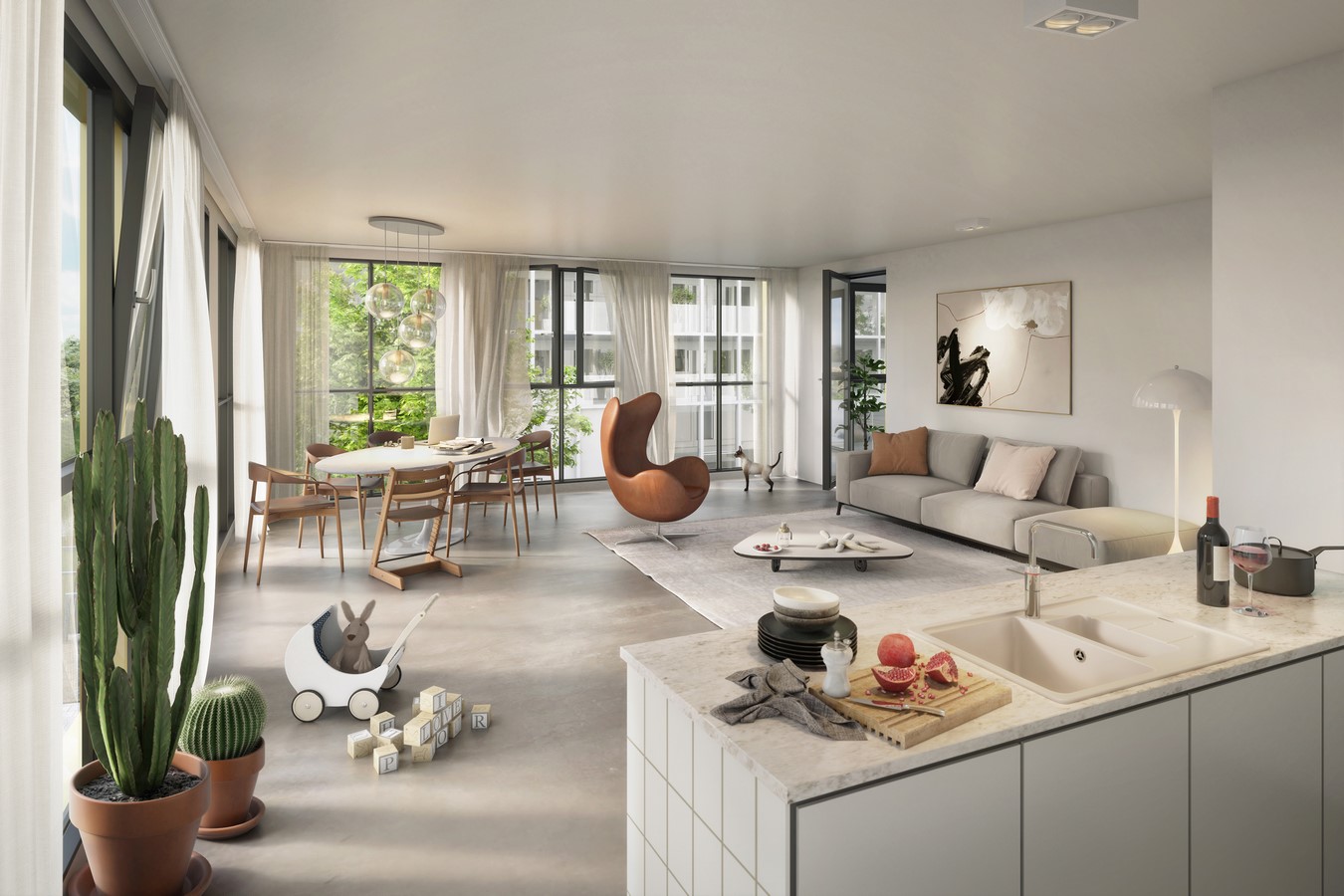 The first residential tower in the ’Bajeskwartier’ presented by Barcode ...