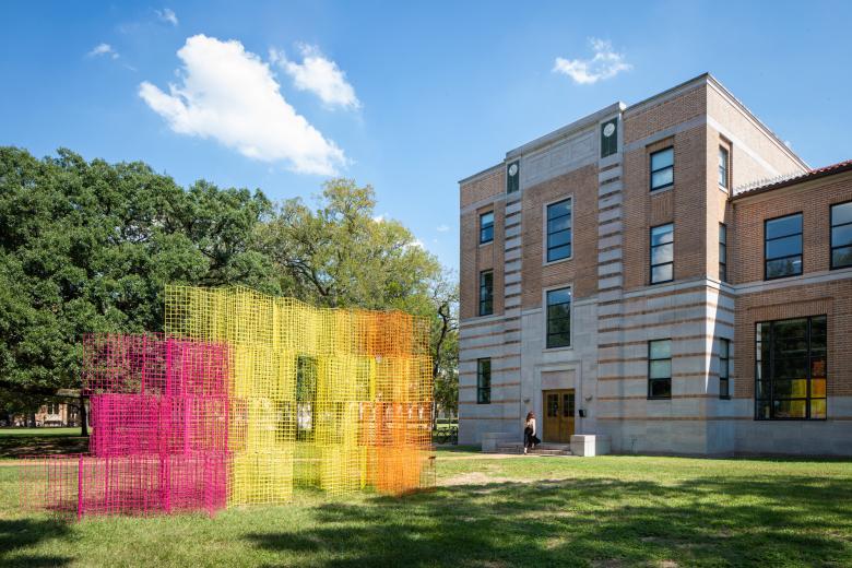 Rana Begum, an artist known for her work with bright colours and ...