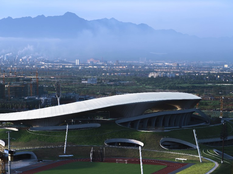 Quzhou Sports Park Unveils Its Iconic Stadium Designed by MAD ...