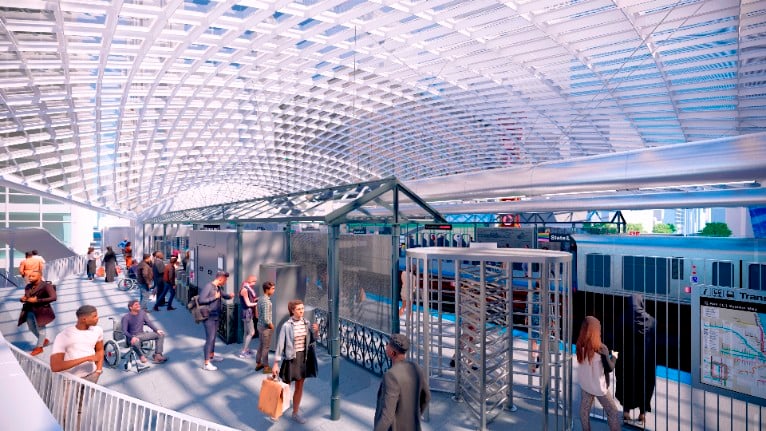 Chicago's Iconic Elevated Rail Station Gets a Stunning Modern Makeover ...