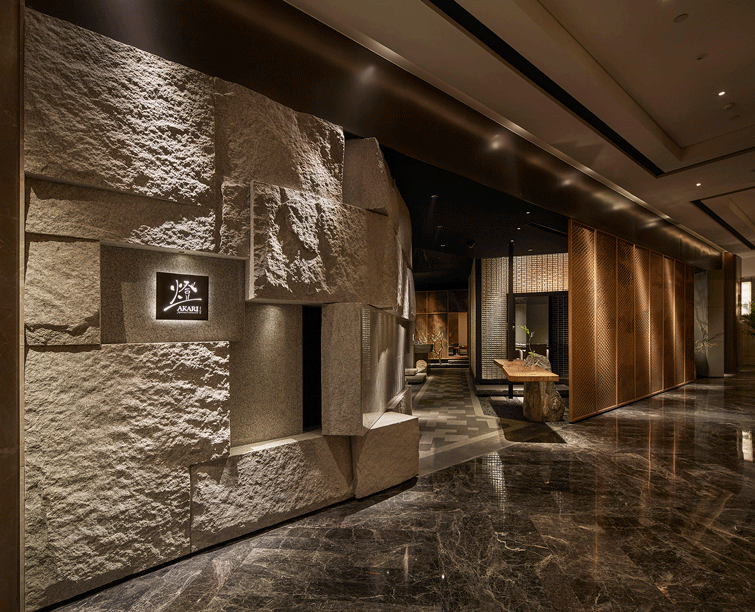 Experience Innovative Japanese Restaurant Design at Akari in Hilton ...