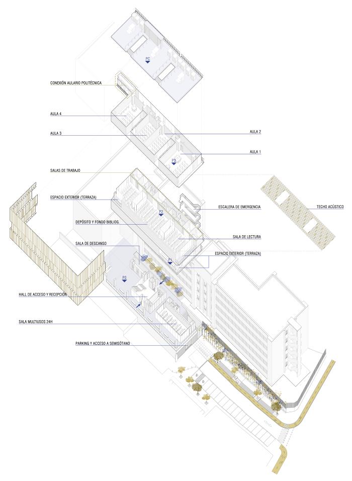 Architectural Brilliance Unveiled: OOOA Transforms Algeciras Bay Campus Library into a Modern ...