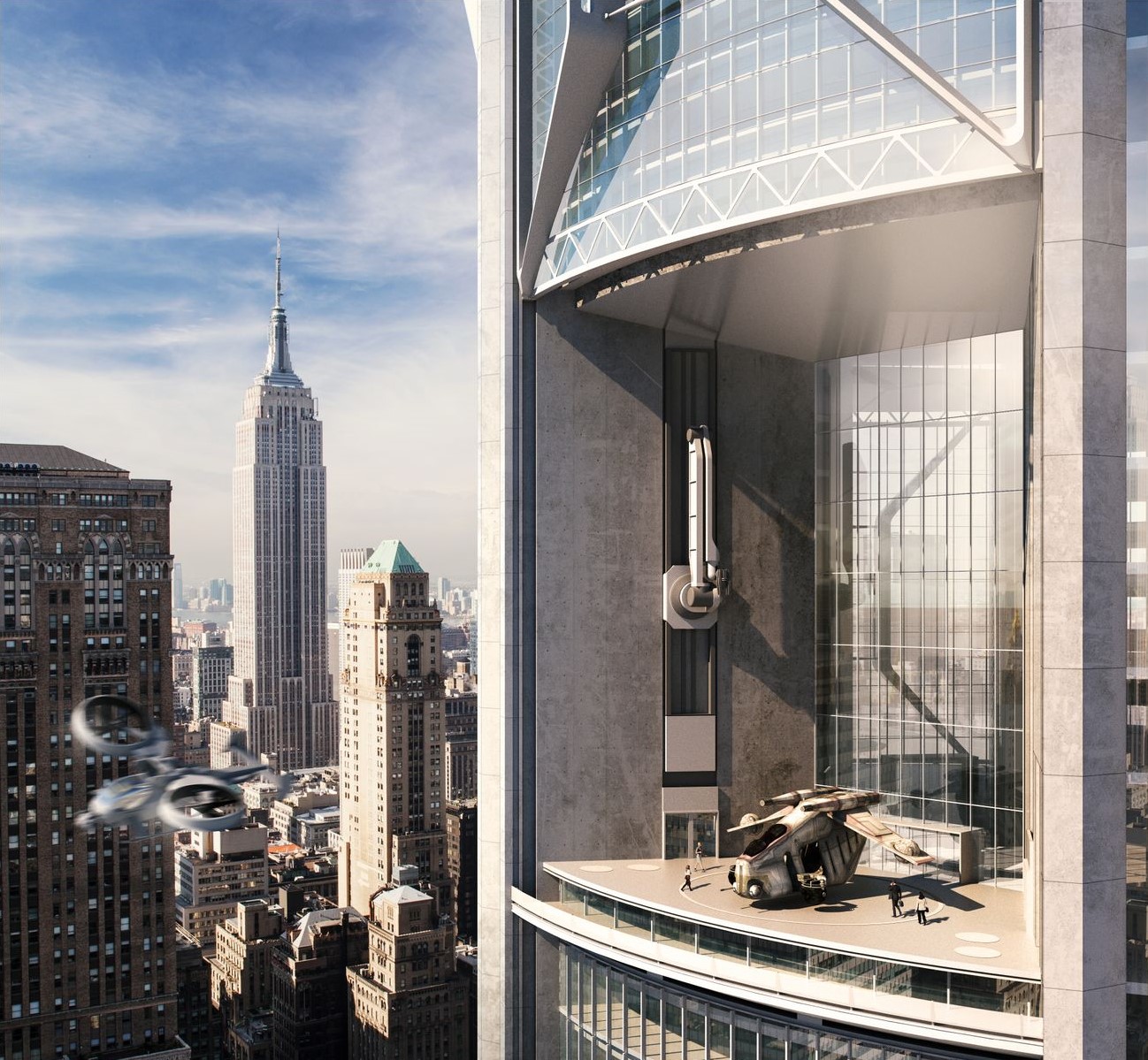 Aeroscraper: Revolutionizing Urban Air Mobility and Workspace Dynamics ...