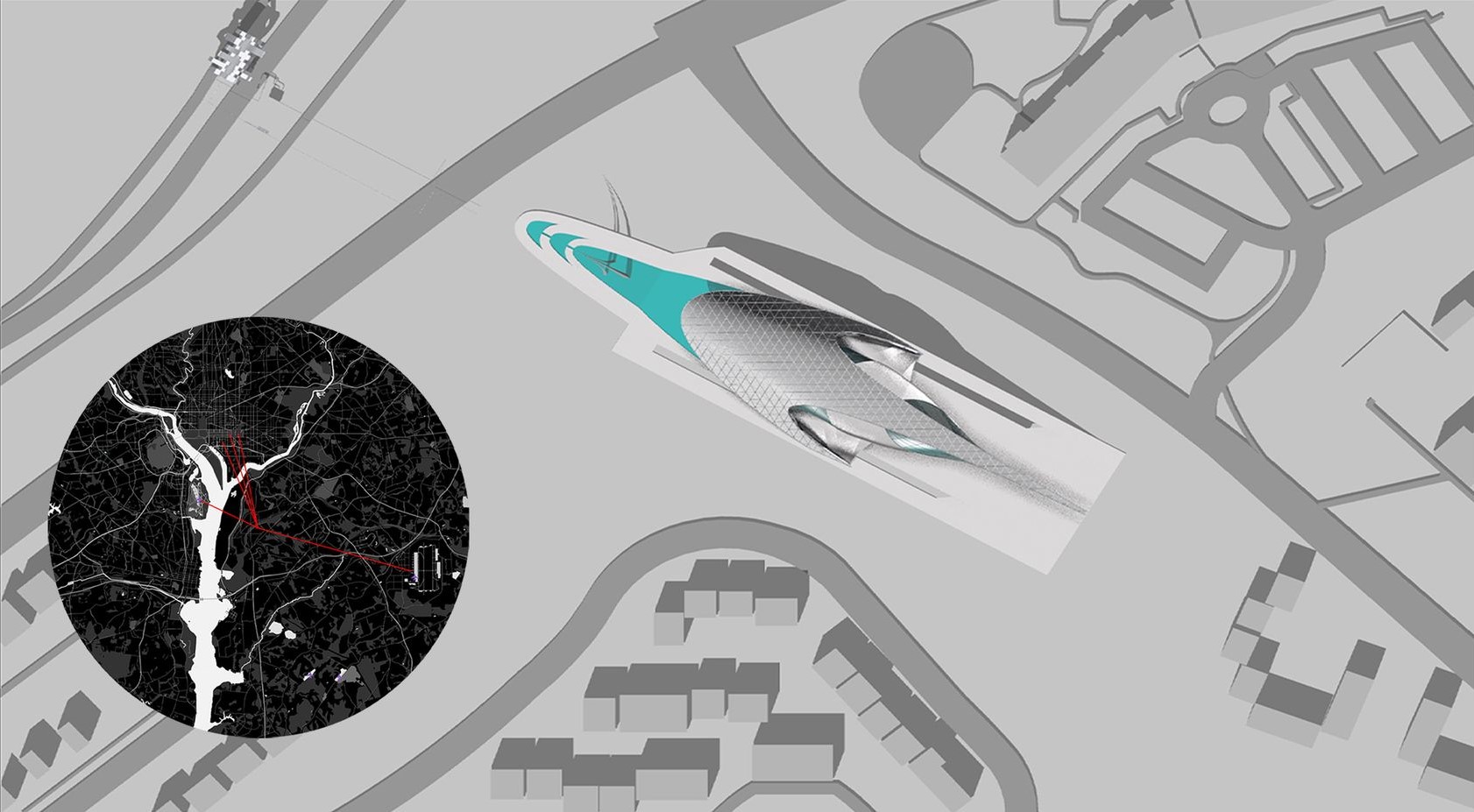 Futuristic Transportation Hub Design: The Cosmic Commuter Project ...