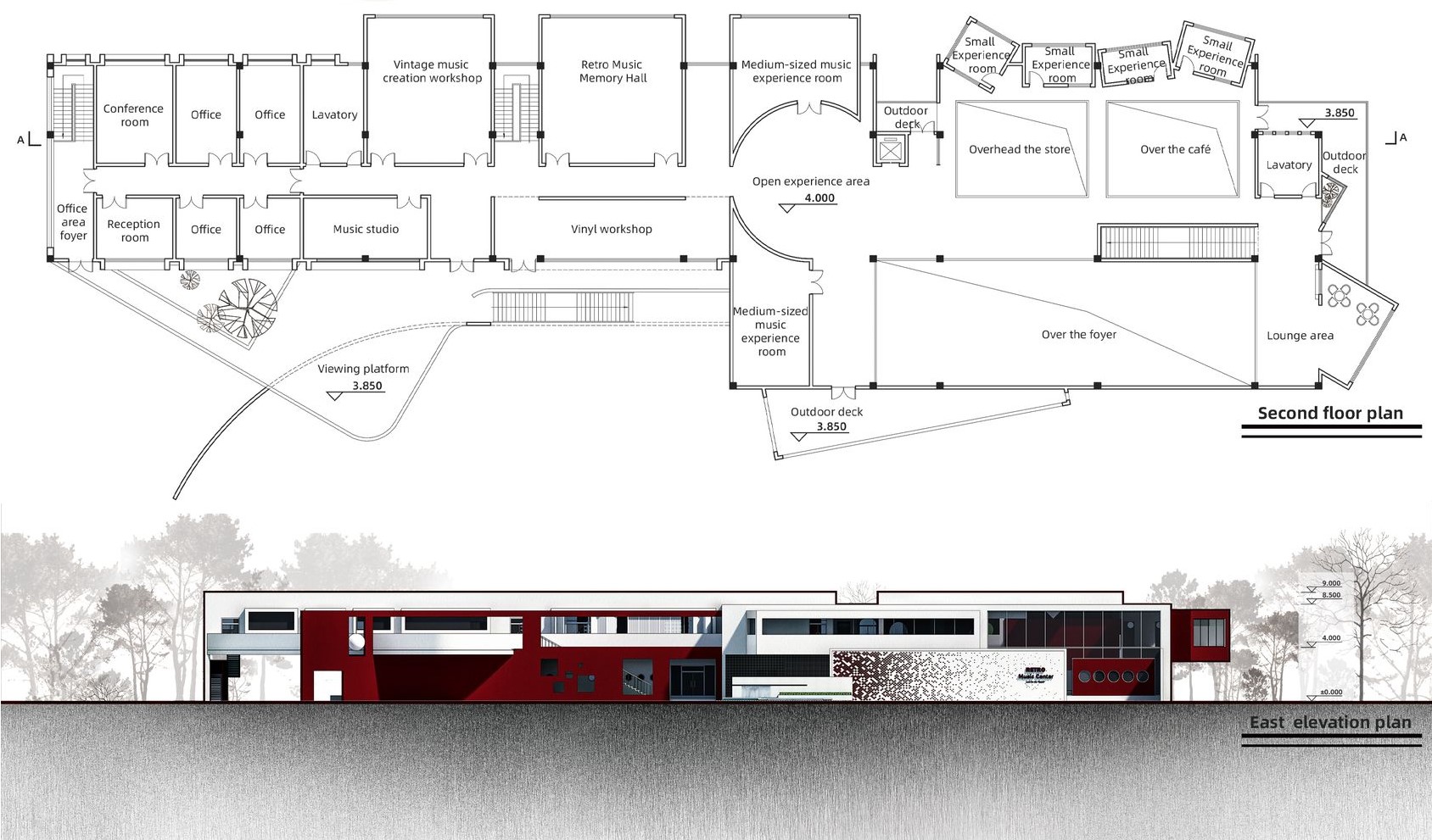 Innovative Music Center Design: Blending Vinyl's Legacy with ...