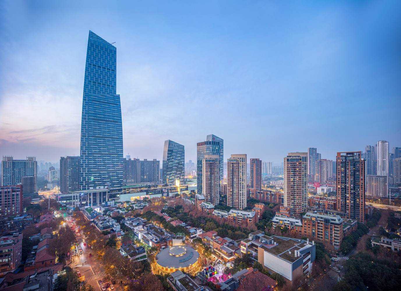 Sustainable Super-High-Rise Office Design in Wuhan: 1 CORPORATE AVENUE ...