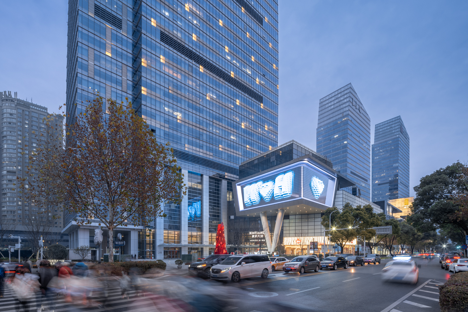 Sustainable Super-High-Rise Office Design in Wuhan: 1 CORPORATE AVENUE ...