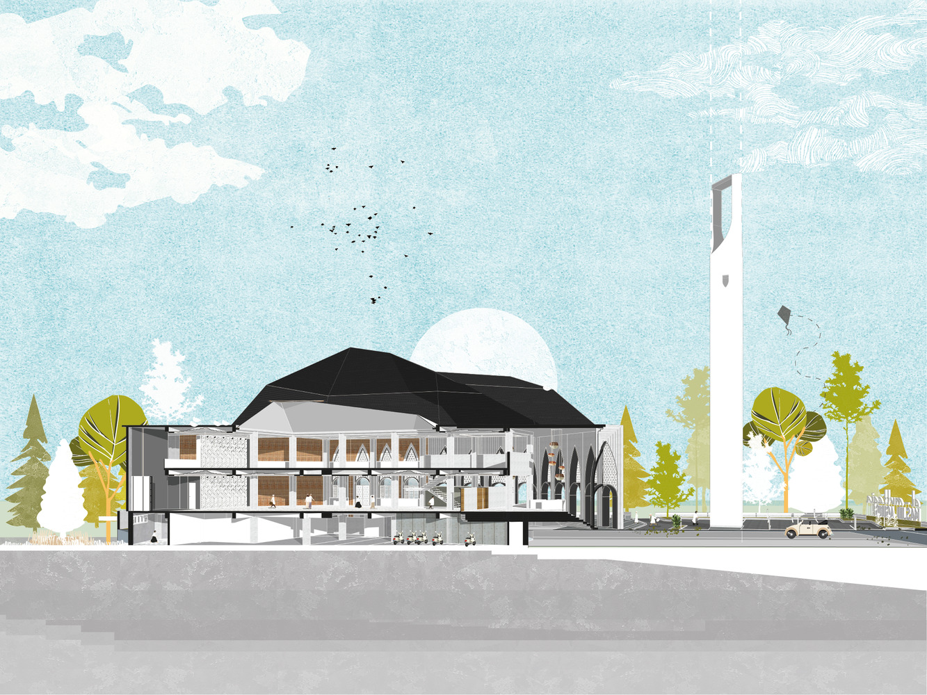 Al-Muttaqin Grand Mosque: A Testament to Contemporary Mosque Design ...