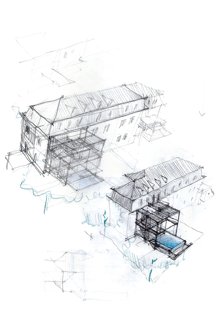 Scaffold House: A Harmonious Blend of History and Modernity ...