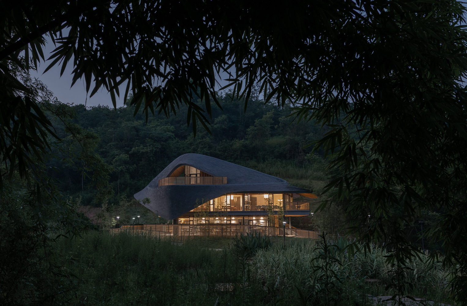 Rural Community Center Design: The Linpan Cloud Eye by Archi-Union ...
