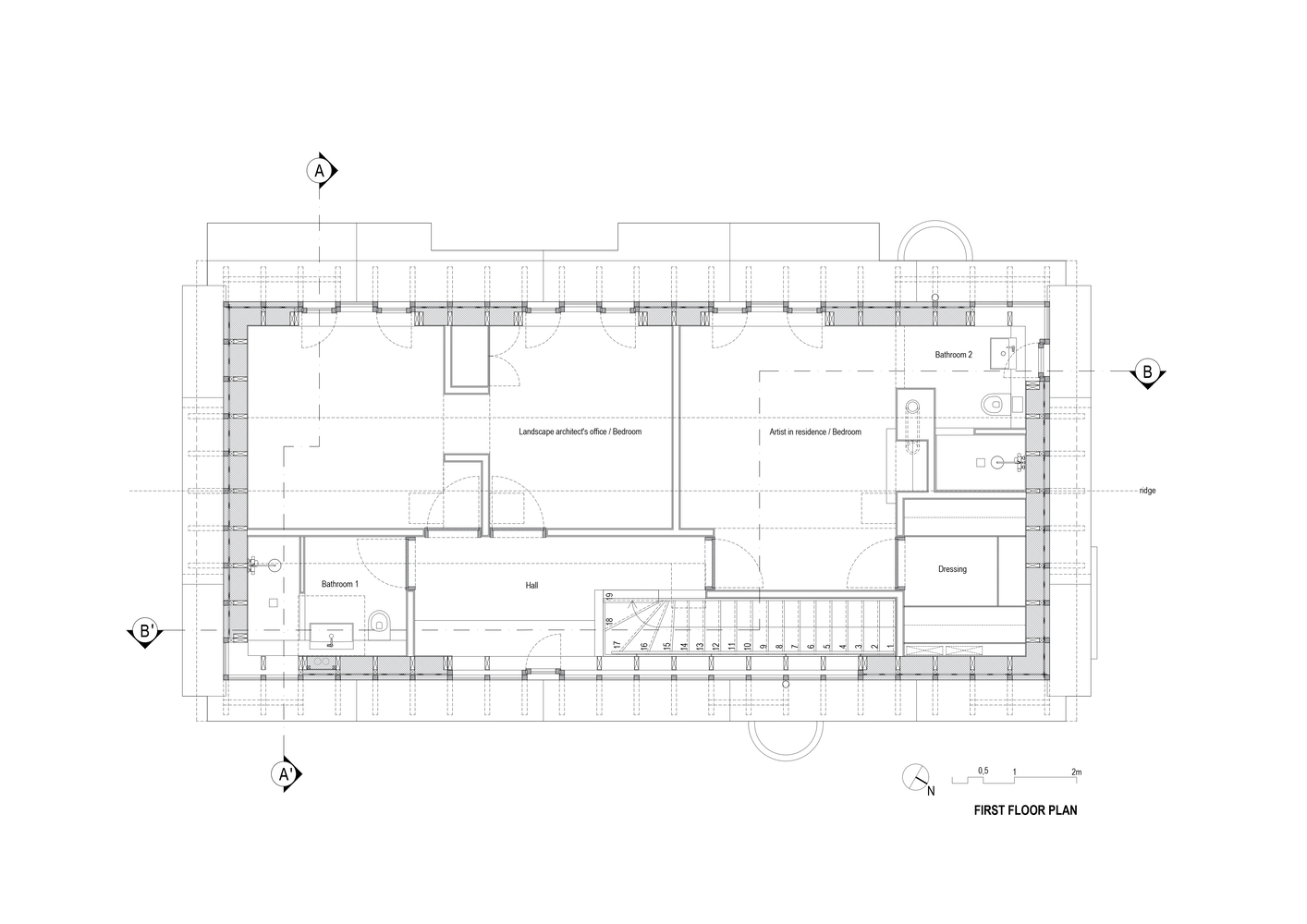 Eco-friendly Gallery House Design in Belgium: The Gallery House by Wim ...