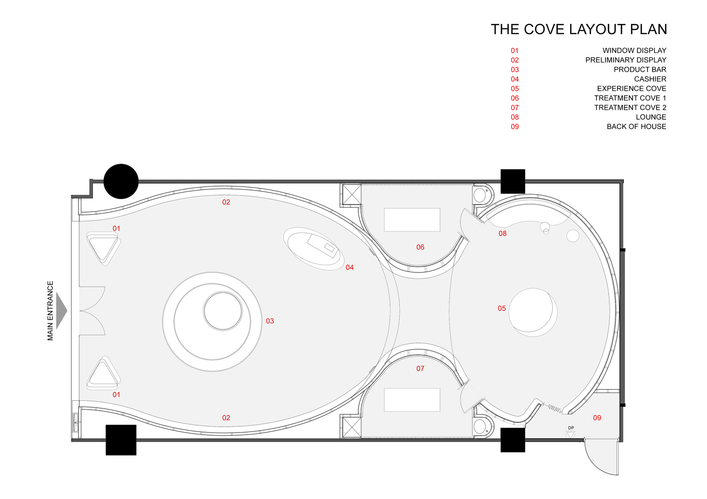 Abstract Cove Retail Design: Illuminating The Lost Cove Store by ...