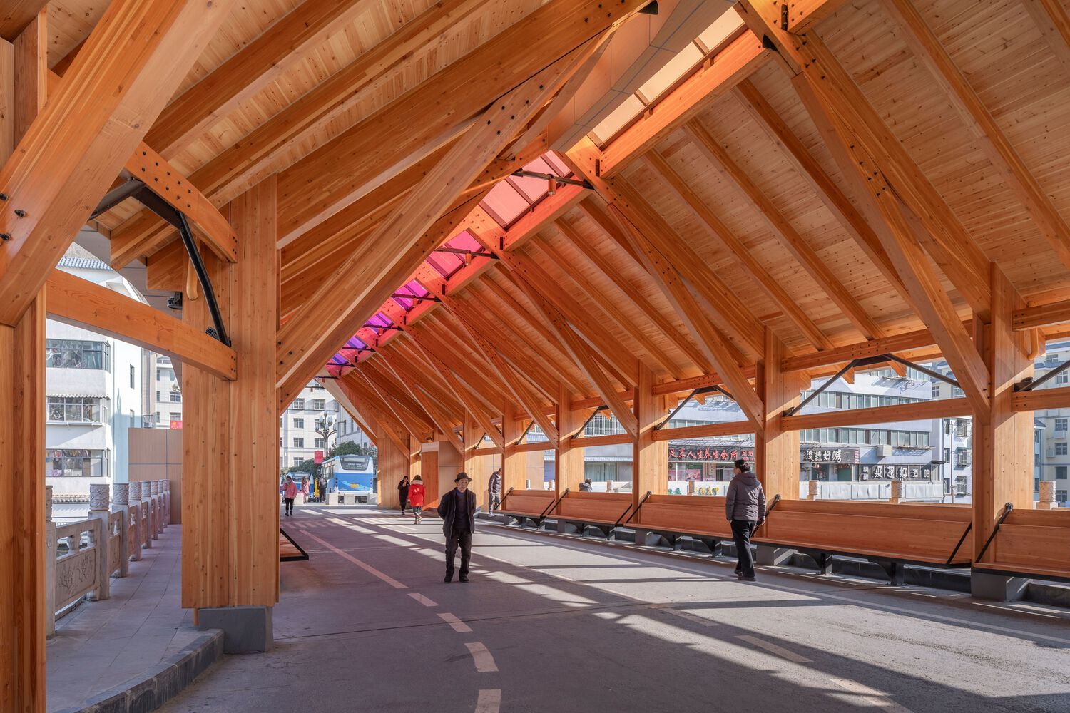 Sustainable Corridor Bridges: Unveiling the New Herringbone Bridge by ...