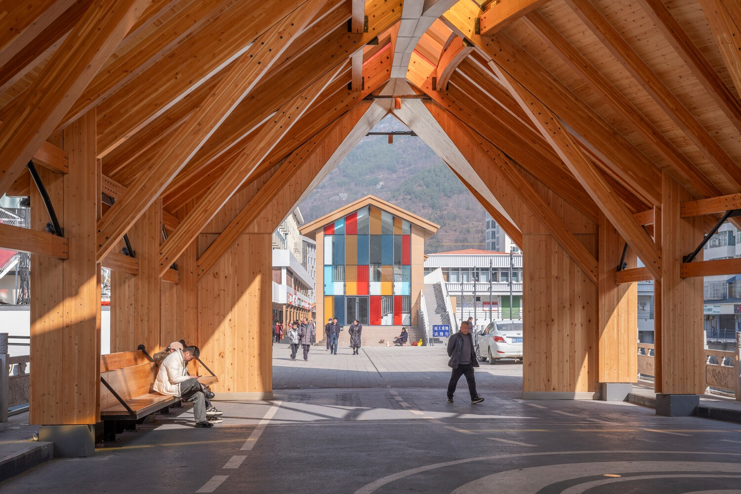 Sustainable Corridor Bridges: Unveiling the New Herringbone Bridge by ...