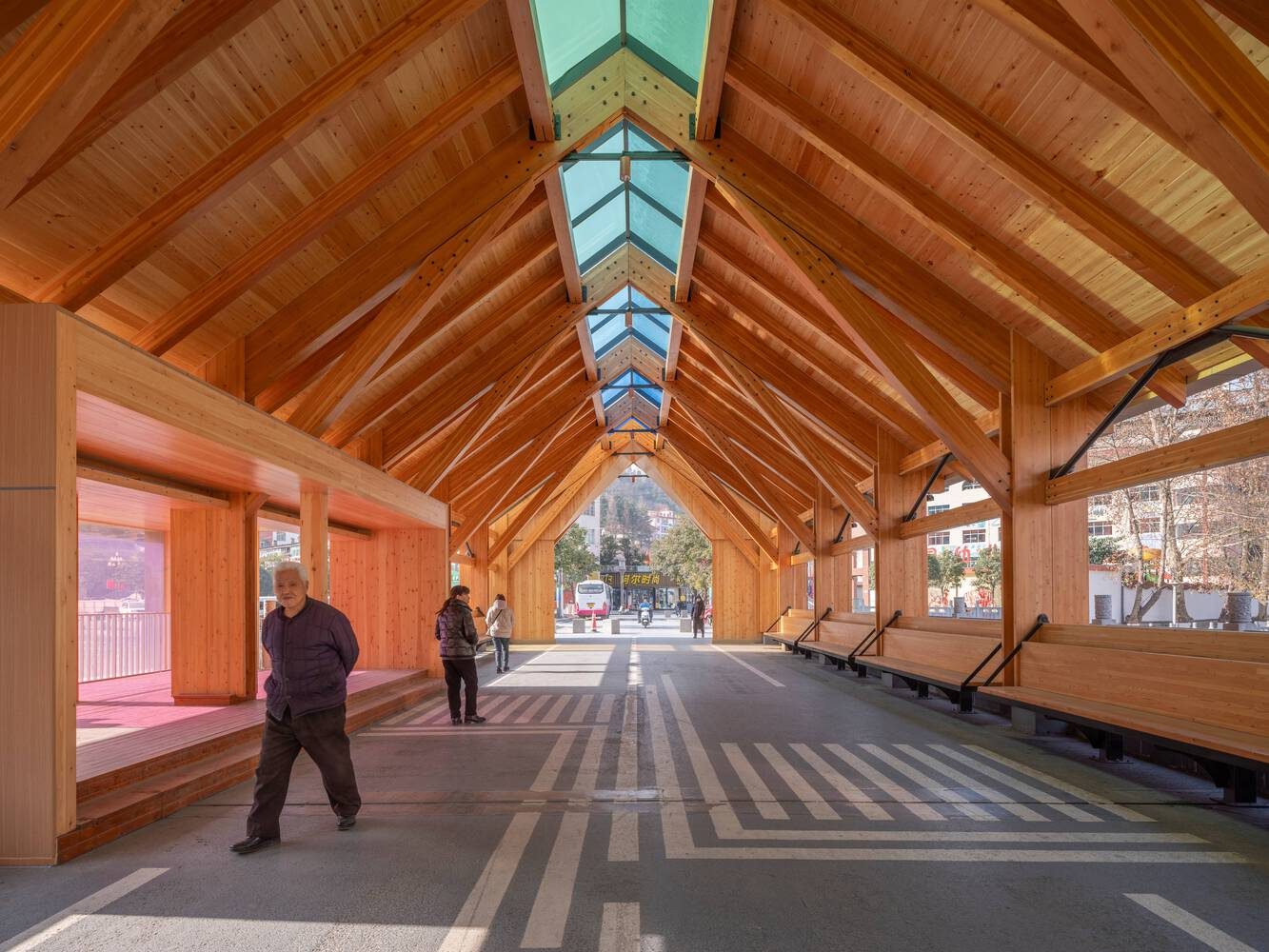 Sustainable Corridor Bridges: Unveiling the New Herringbone Bridge by ...