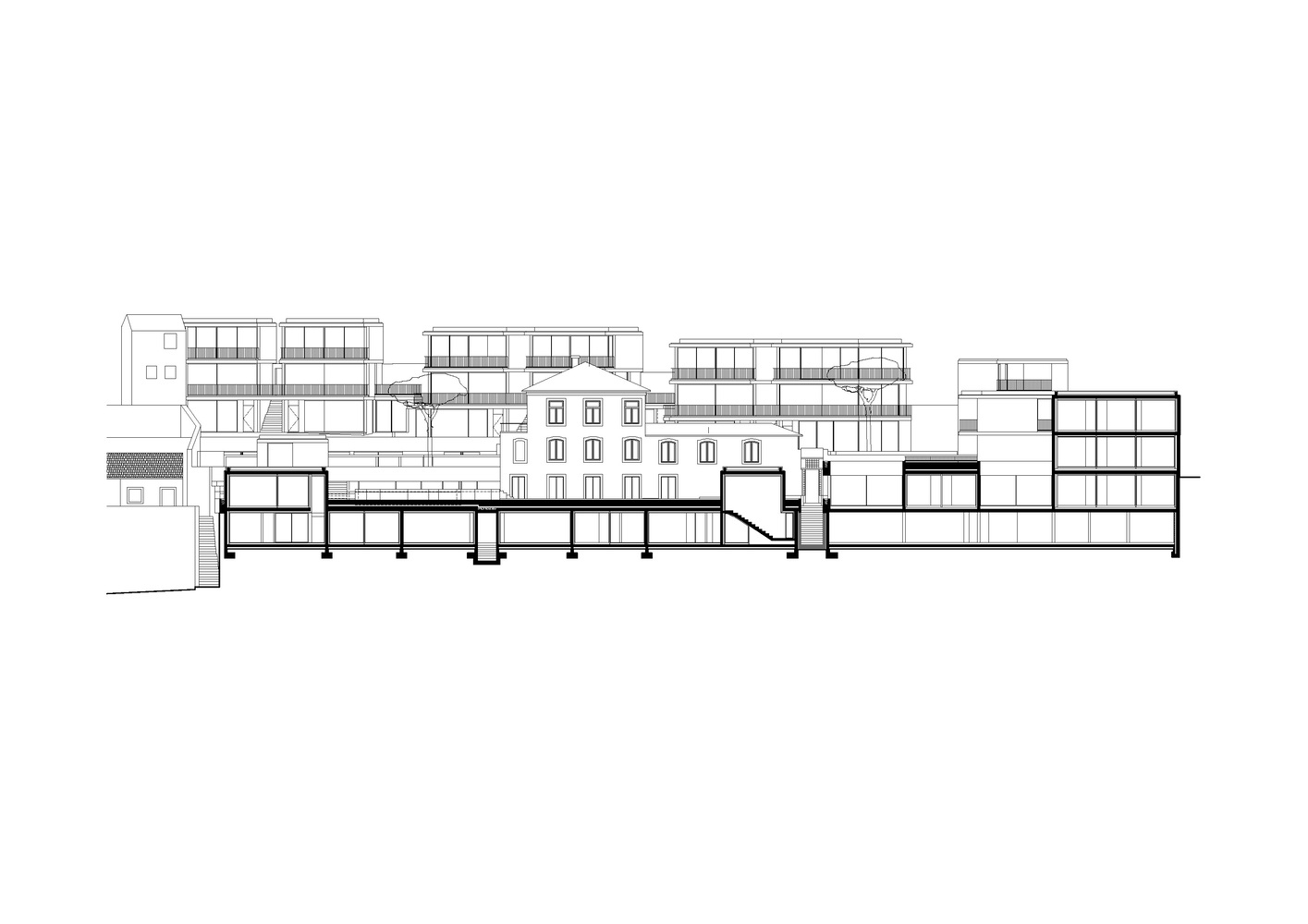 Terraced Housing Architecture: The DPV Residential Building by Adriano ...