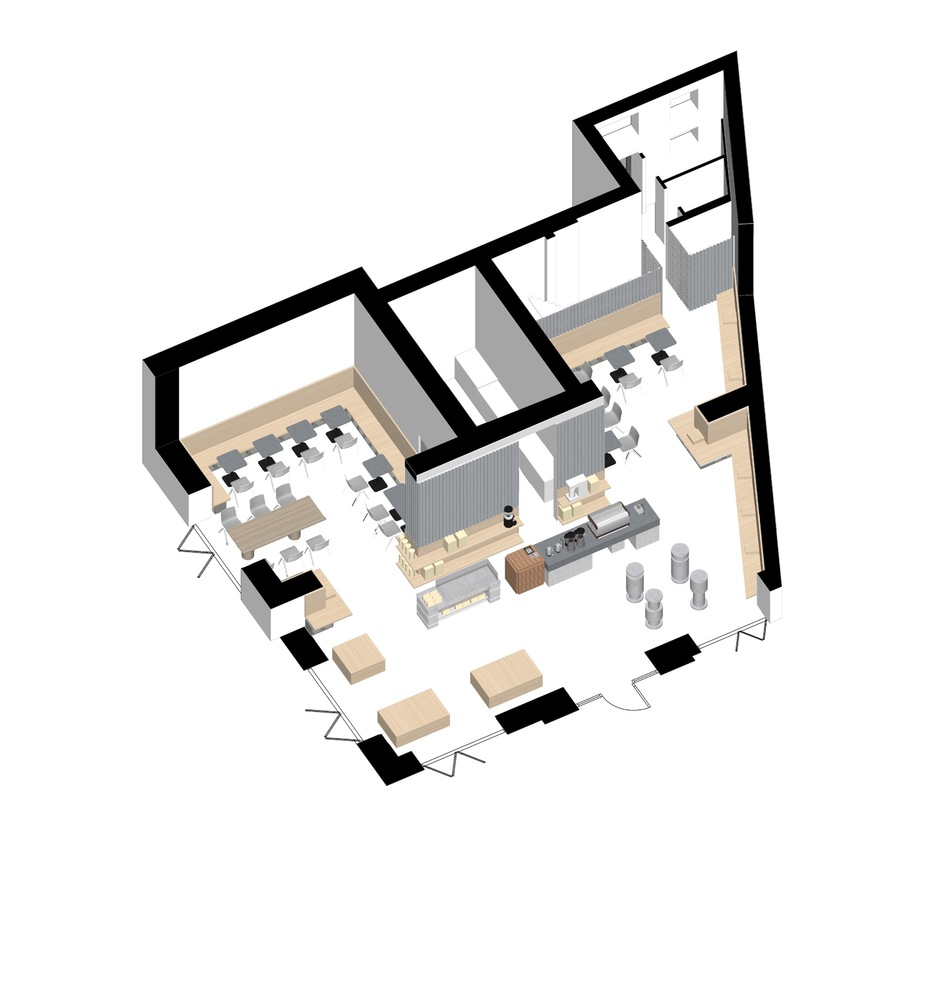 Chernyi Cooperative Coffee Roasters: A New Era in Modern Brutalist Cafe ...