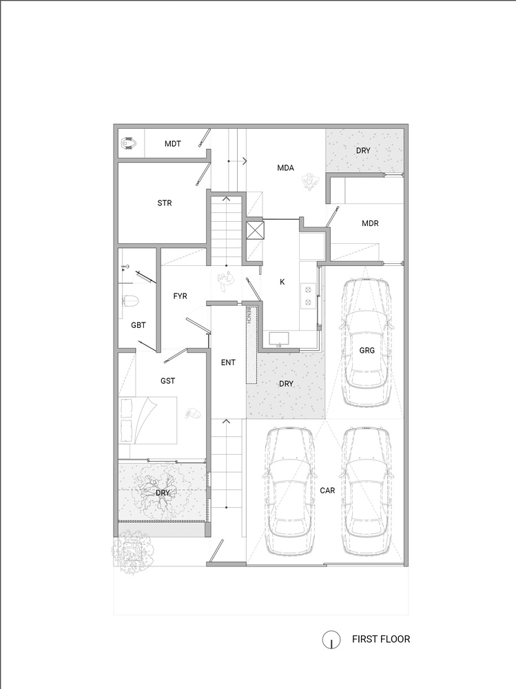 Innovative Urban House Design in Dense Areas: The D House by studiokian ...