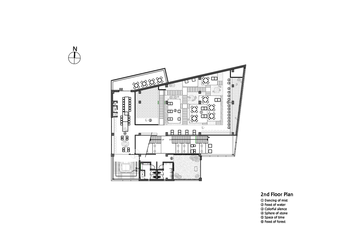 Sensory Restaurant Architecture: The Oreum Restaurant by Dajoo ...