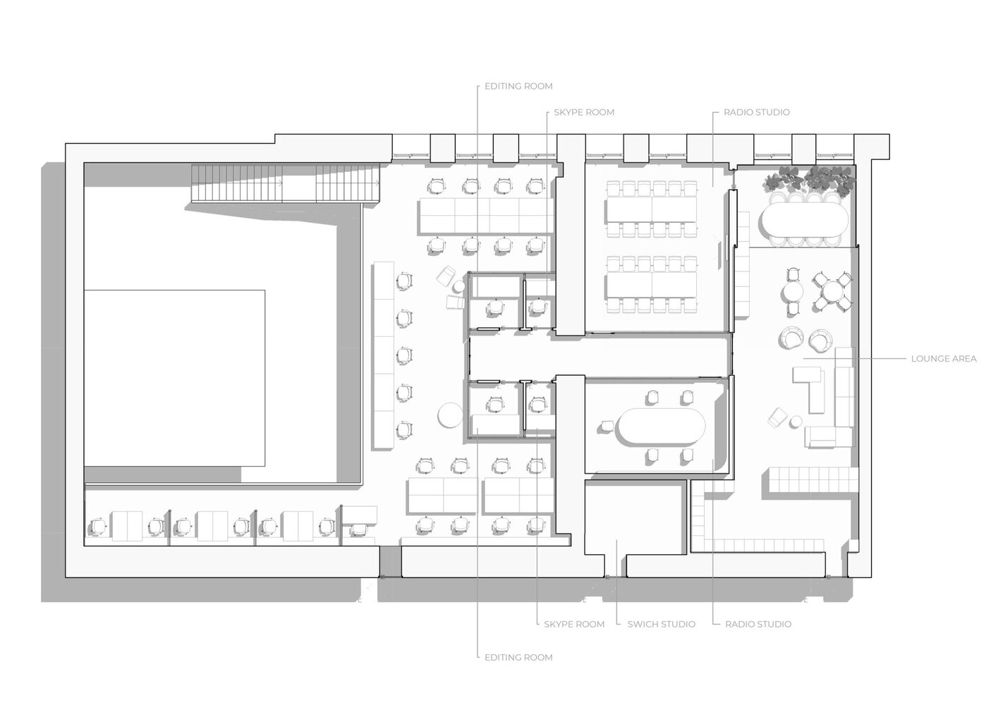 Revolutionizing Media Spaces: The Innovative Newsroom Design of ...