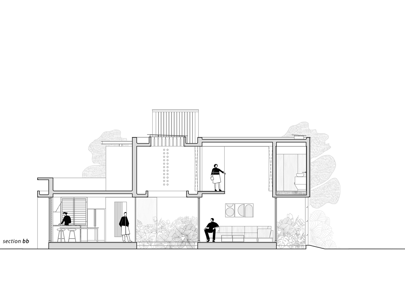 Climate-Sensitive Architecture in India: Unveiling the Hedge House by Mindspark Architects ...