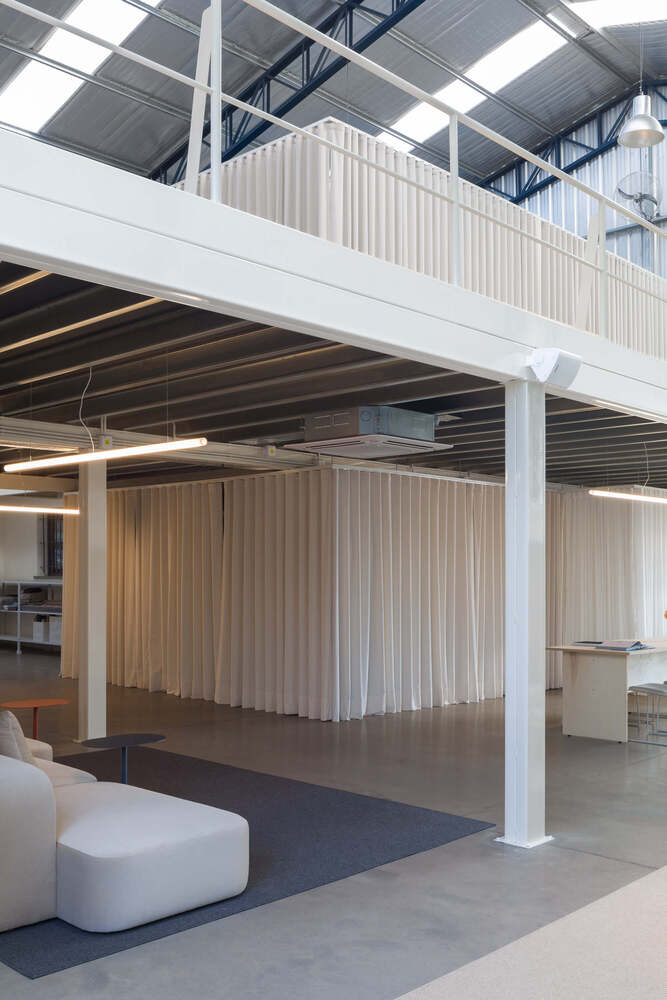 Innovative Showroom Design: Transforming Spaces with Fabric and Light ...