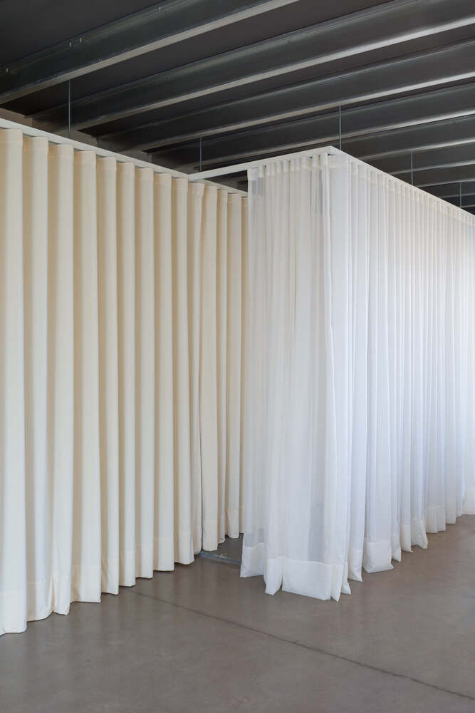 Innovative Showroom Design: Transforming Spaces with Fabric and Light ...