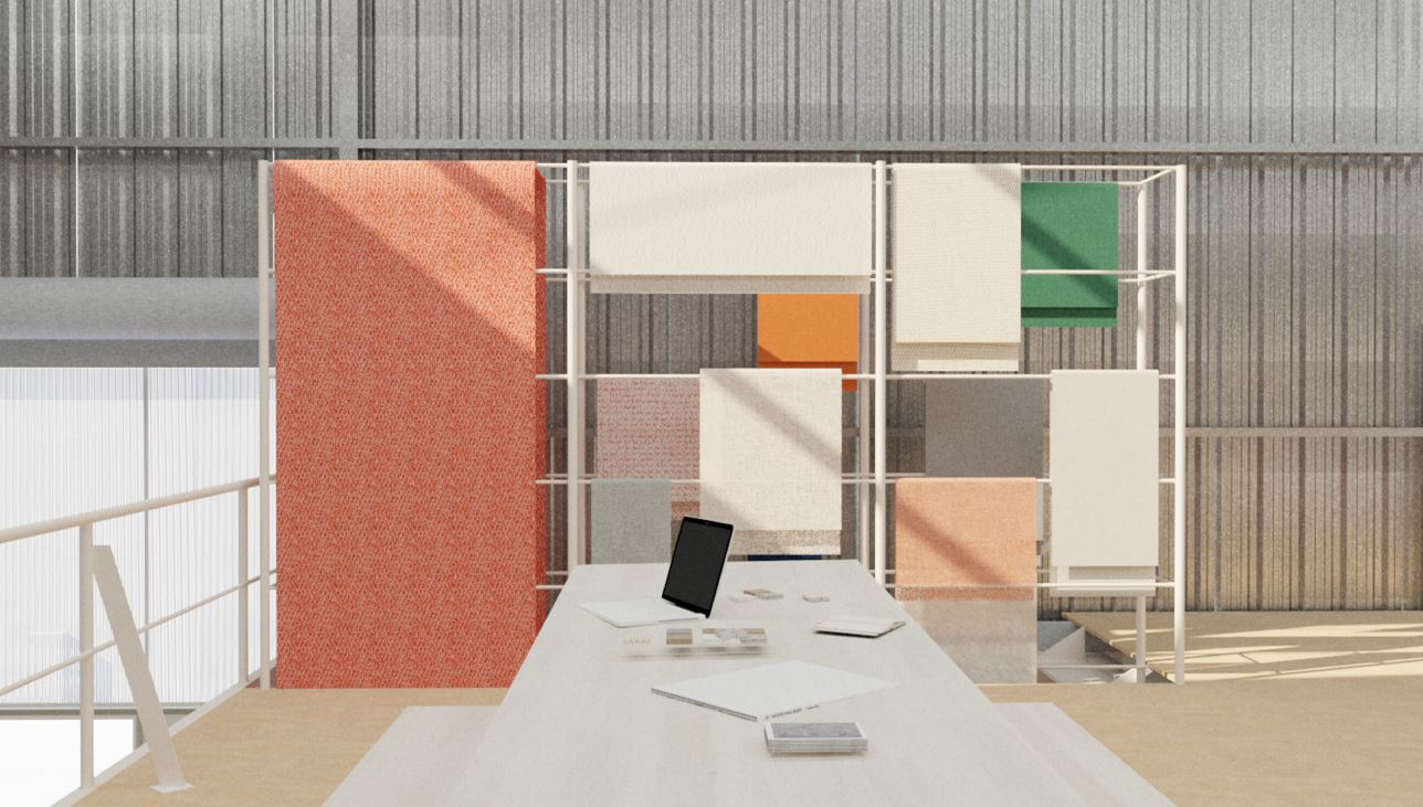 Innovative Showroom Design: Transforming Spaces with Fabric and Light ...