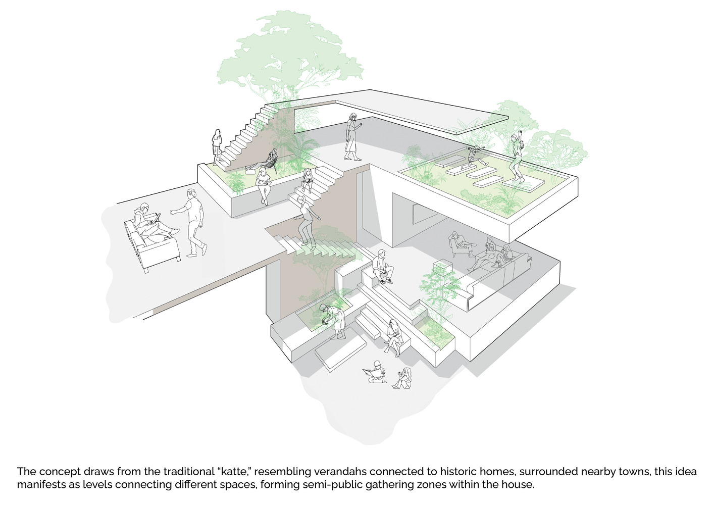Integrated Outdoor Living Design in Tiptur: Unveiling the In Between Gardens Residence by A ...