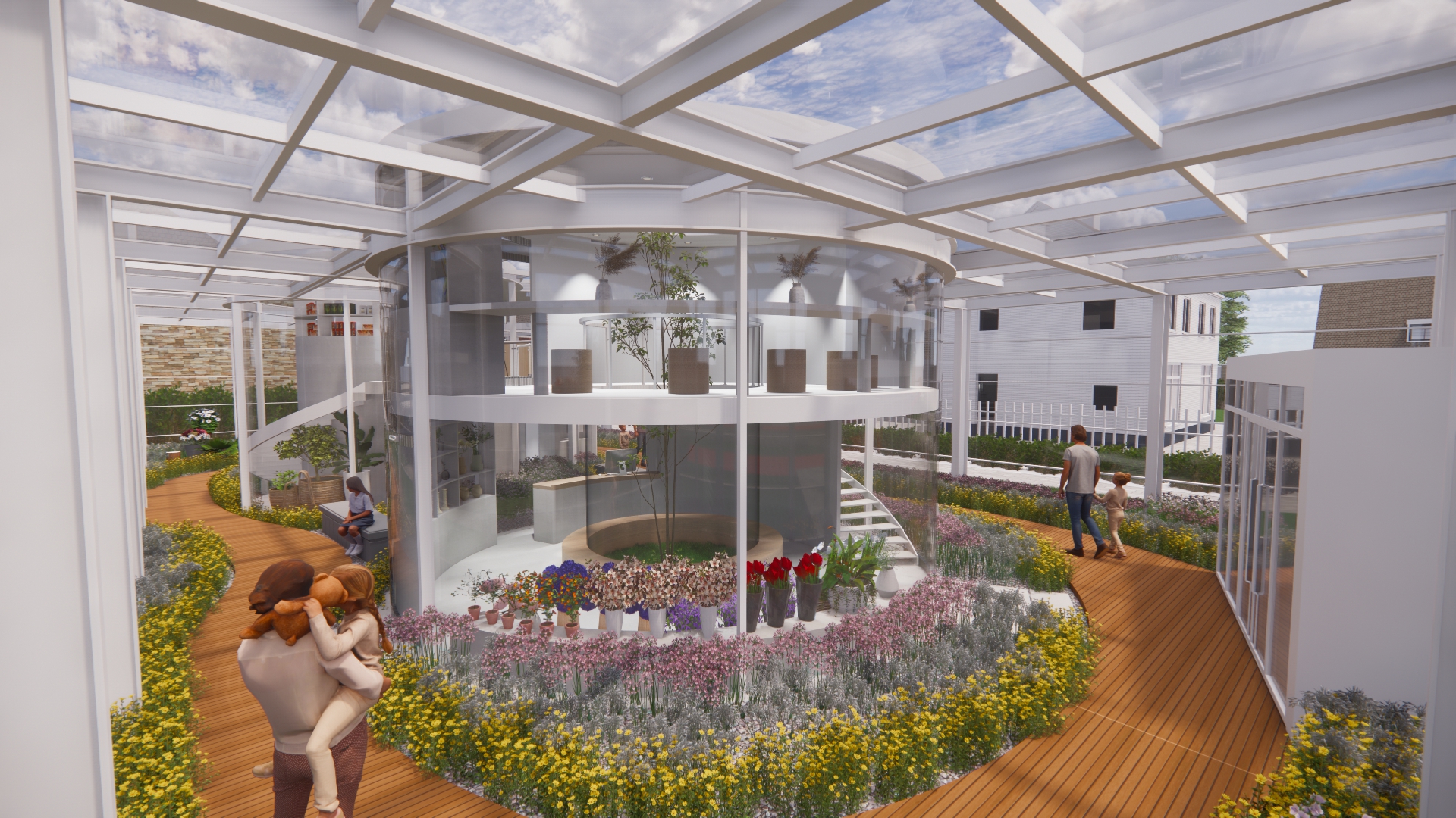 Green store in residential area | Public Building Design Process