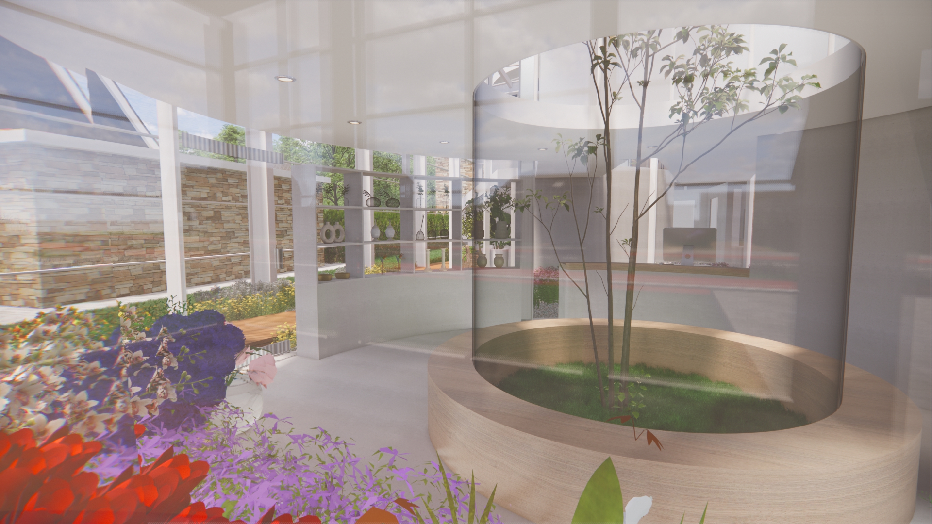 Green store in residential area | Public Building Design Process