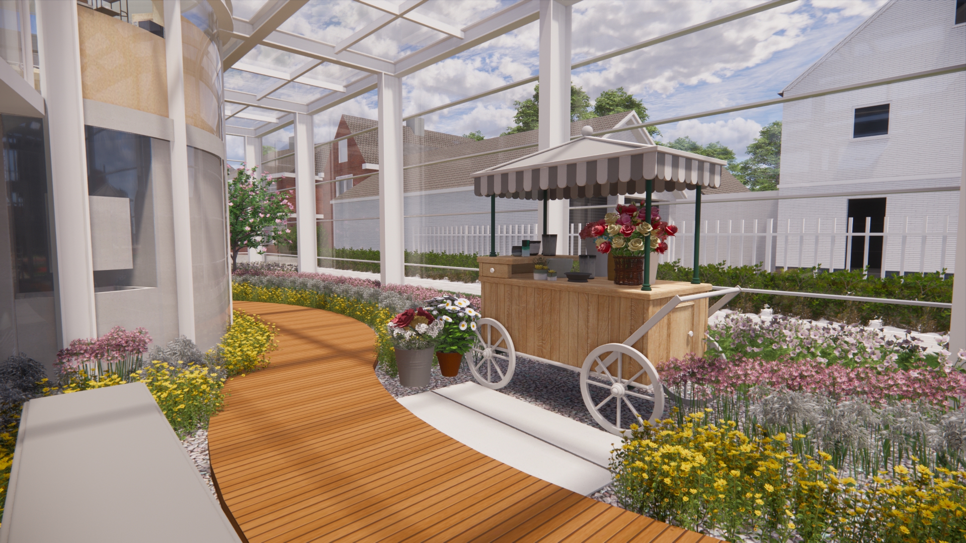 Green store in residential area | Public Building Design Process