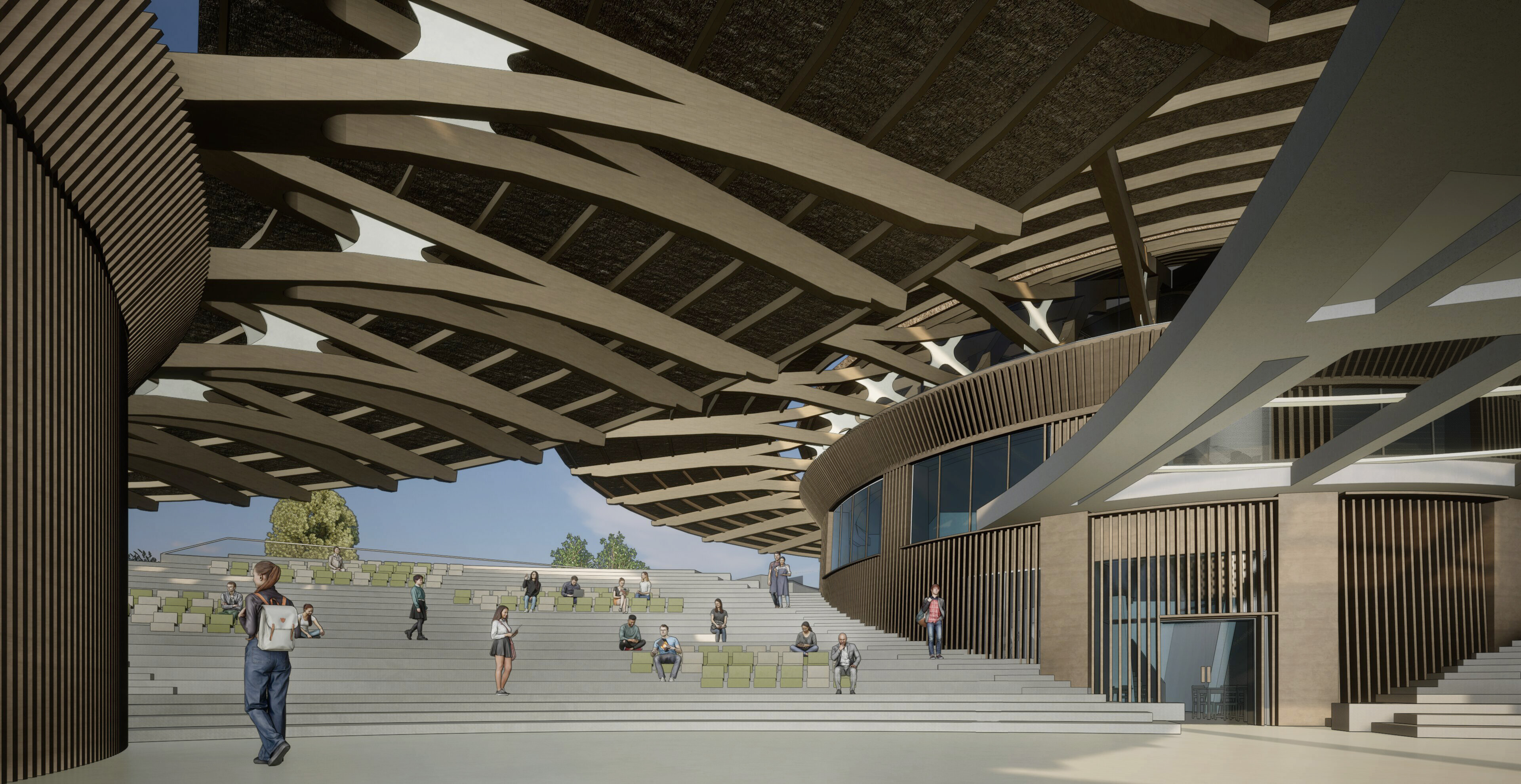 THE TOWN UNDER THE ROOF | Architecture Review